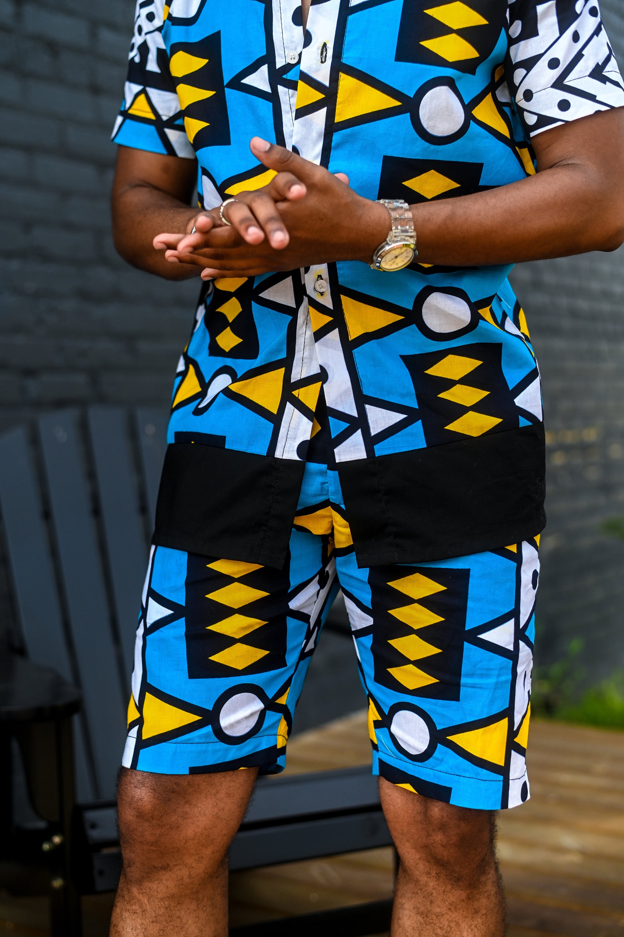 Obinna Mens Shorts African Print Fabric Ankara Shorts | Etsy