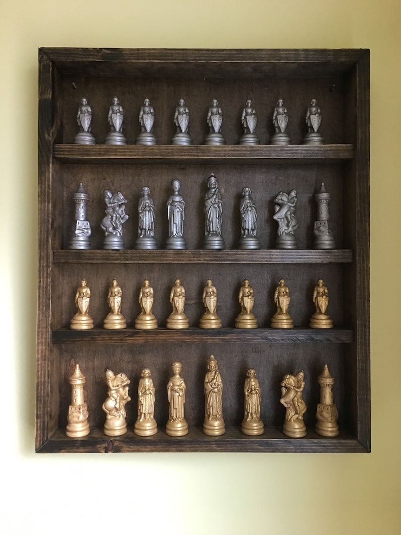 Chess Set Display Shelf | Etsy