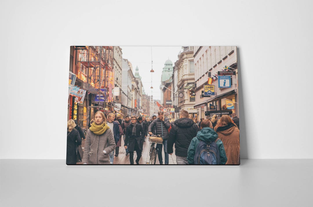 Strøget Street 8 X 12 Landscape - Etsy