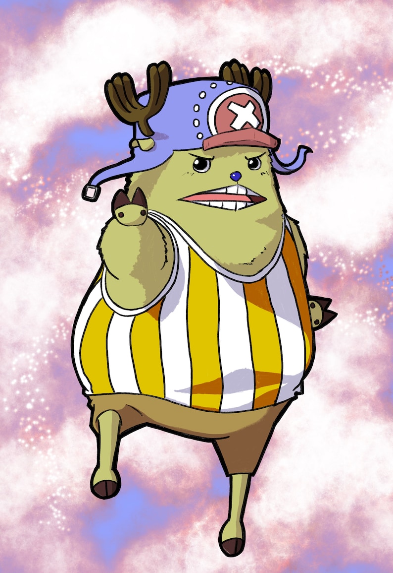 Kung Fu Tony Tony Chopper One Piece | Etsy