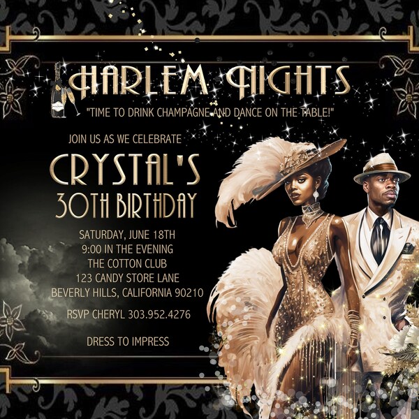 Harlem Nights Dress - Etsy