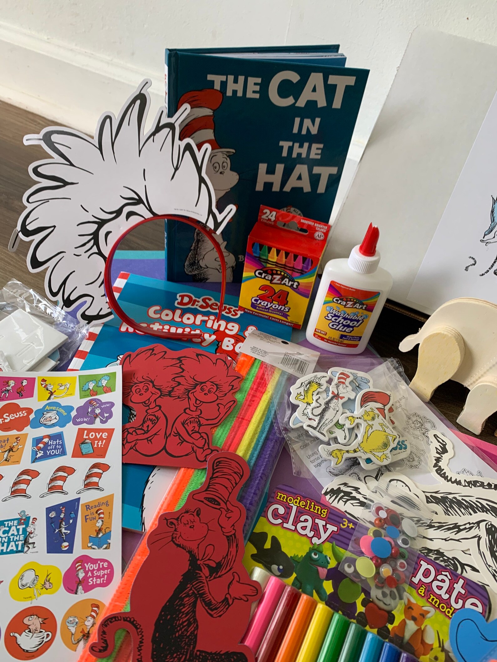 Dr. Seuss Themed Busybox Kids Arts & Craft Imagination Box - Etsy