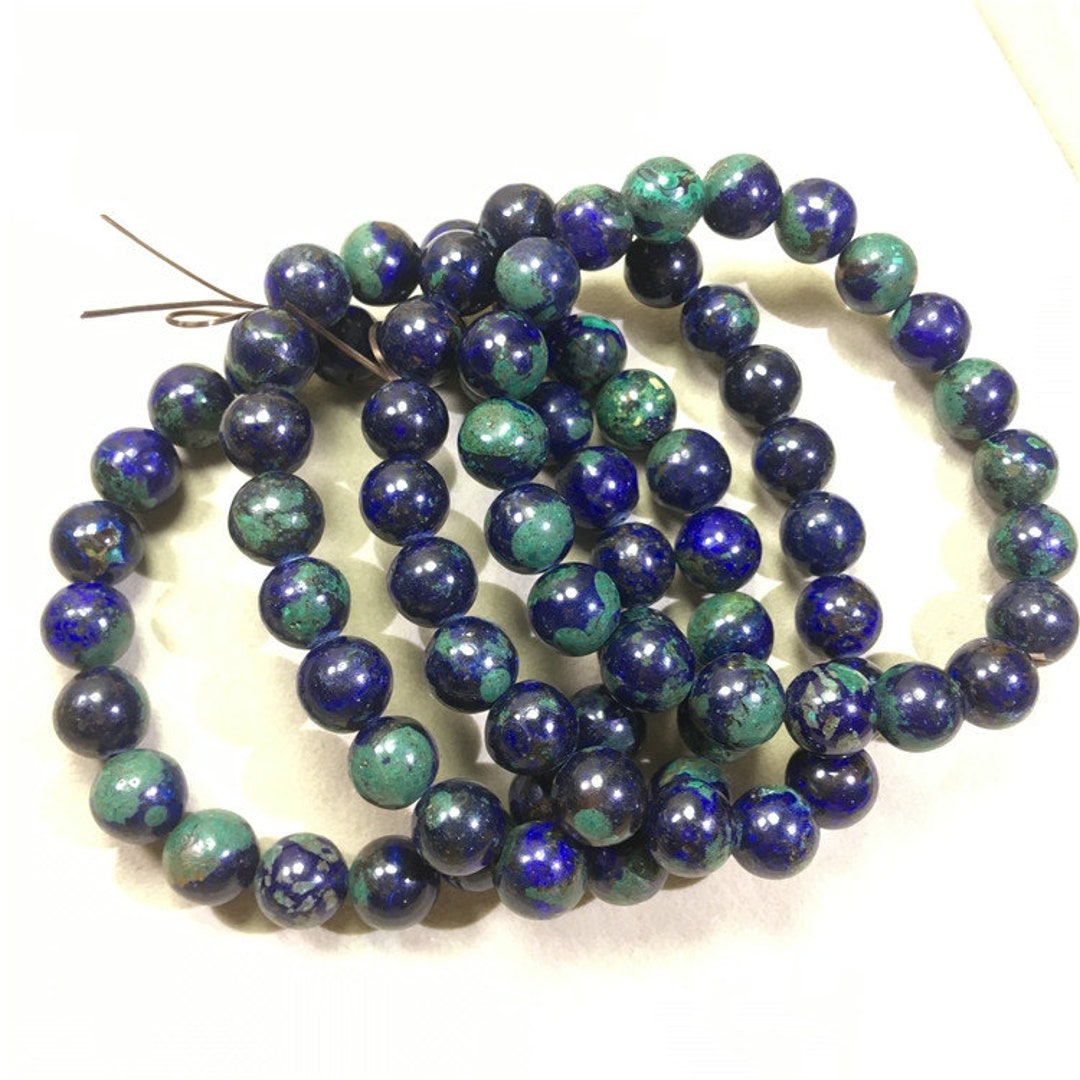Azurite Bracelet, Healing Bracelet, Gemstone Bracelet, Azurite Stone ...