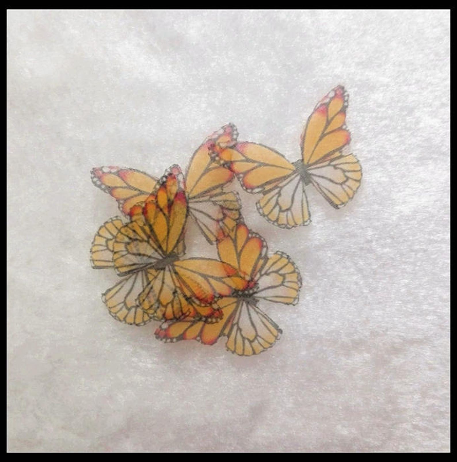 Organza Butterfly Wings-butterfly Wings Necklace/butterfly | Etsy