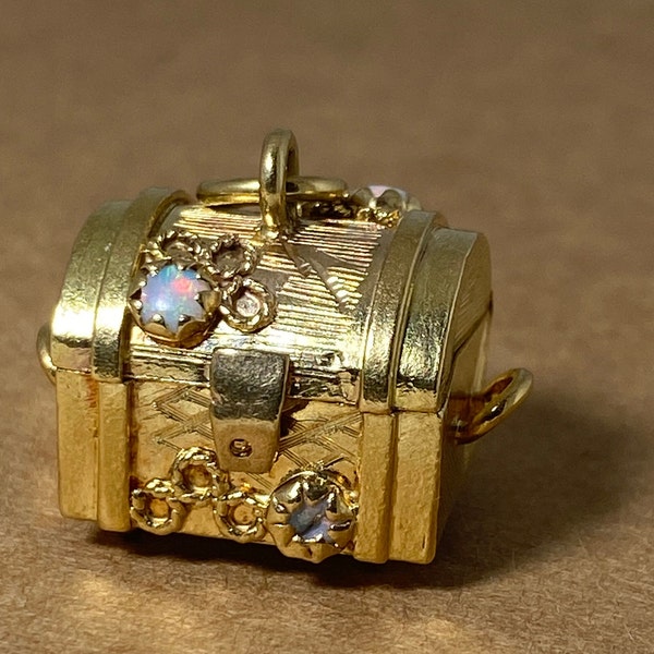 Gold Treasure Chest - Etsy