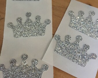 Crown Stickers Silver - Etsy