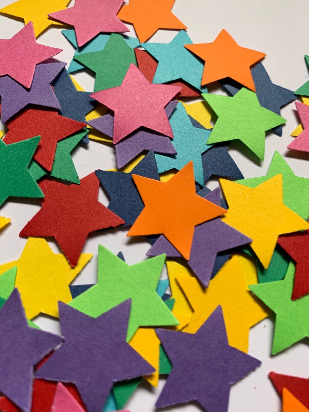 Star Confetti Scatters Mixed Multi Colored Stars Table Decoration ...