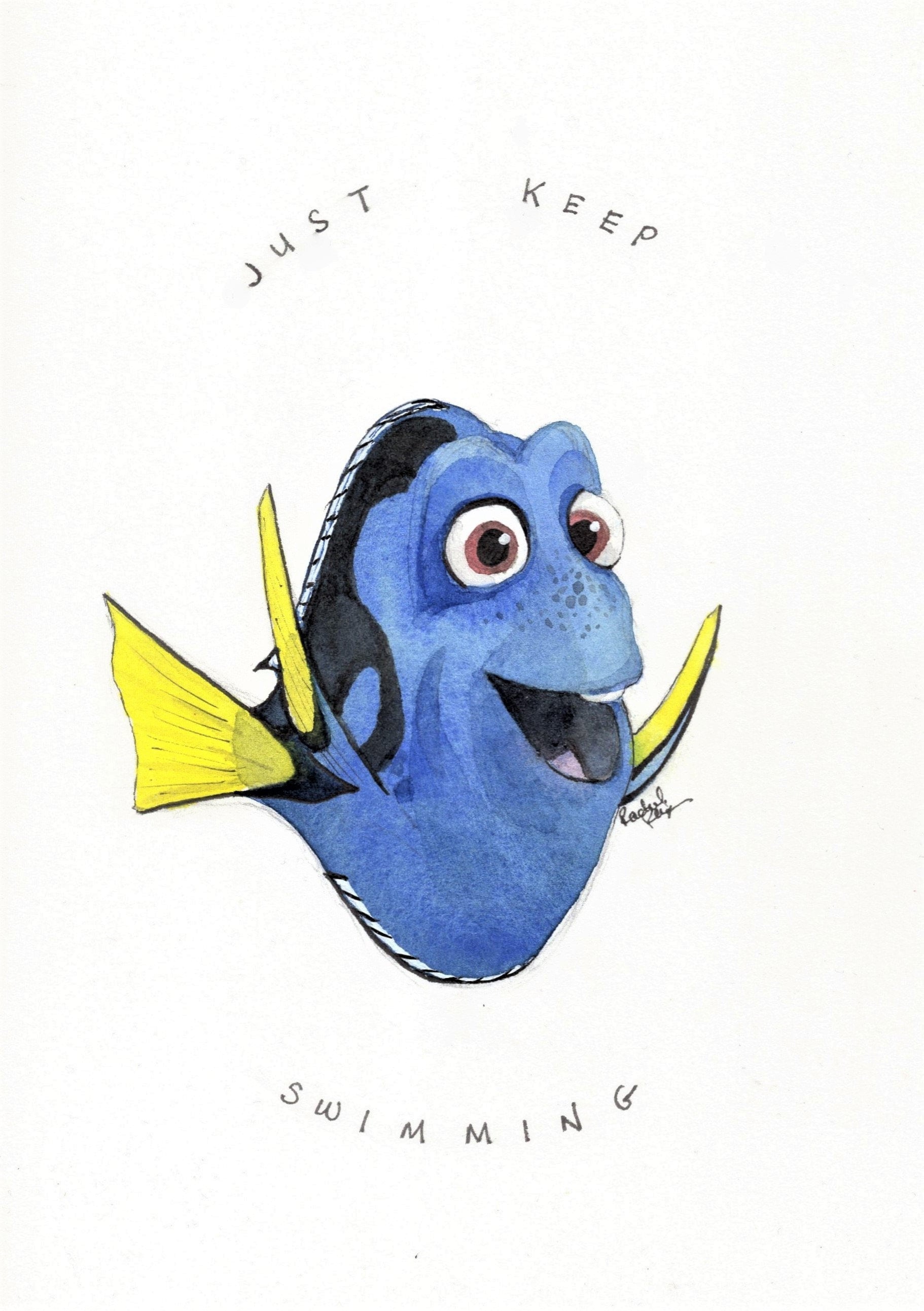 Dory Fish Just Keep Swimming