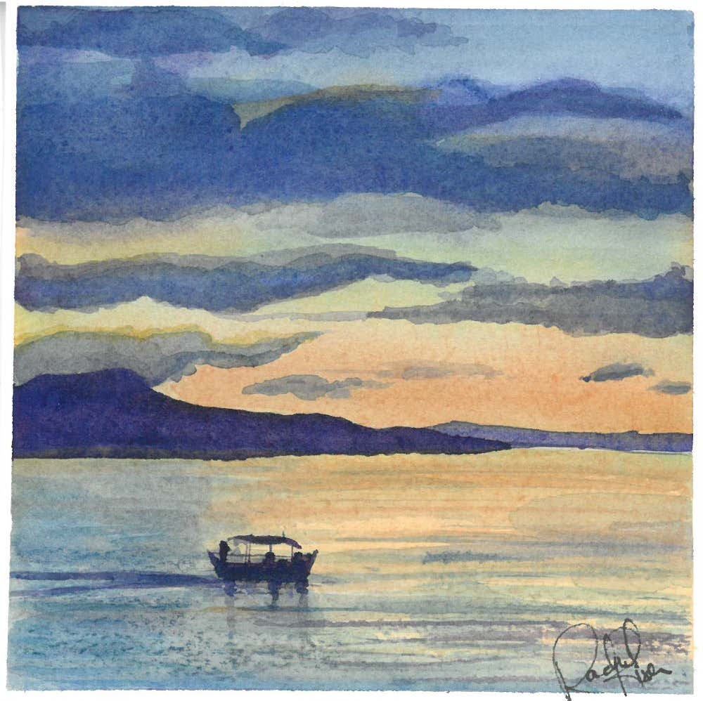 Crete, Greece-- Original Watercolor Painting - Etsy