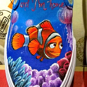 Finding Nemo, Disney Shoes, Custom Vans, Hand Painted Shoes, Custom ...
