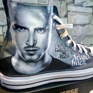 Breaking Bad Custom Hand Painted Converse Shoes,hand Painted Shoes ...