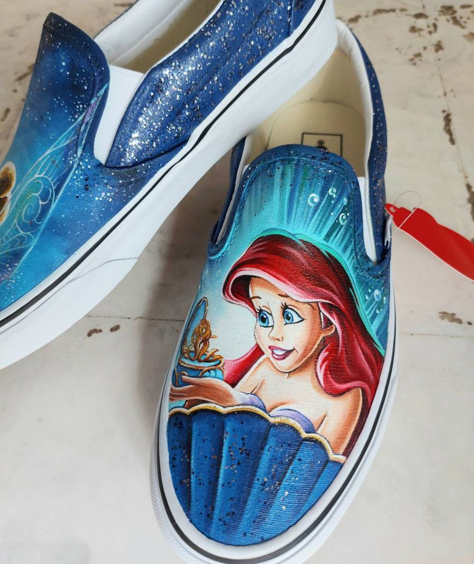 Disney Princesses, Disney Shoes, Hand Painted Shoes,wedding Shoes, Hand ...