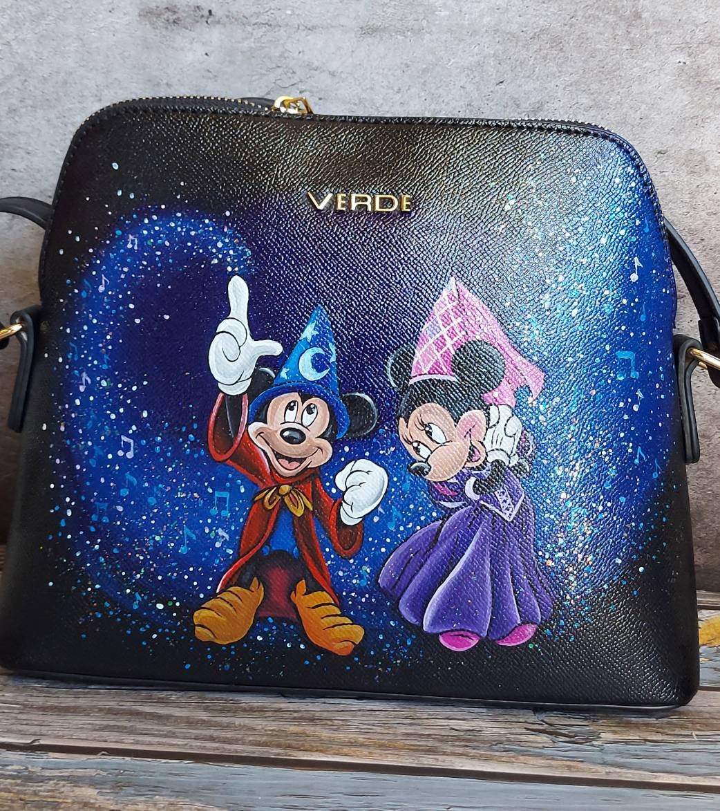 Disney Bag , Mickey and Minnie , Custom Bag , Hand Painted Bag - Etsy