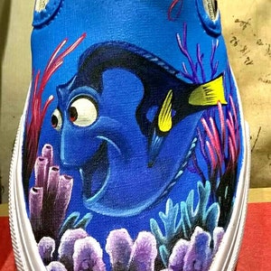 Finding Nemo, Disney Shoes, Custom Vans, Hand Painted Shoes, Custom ...