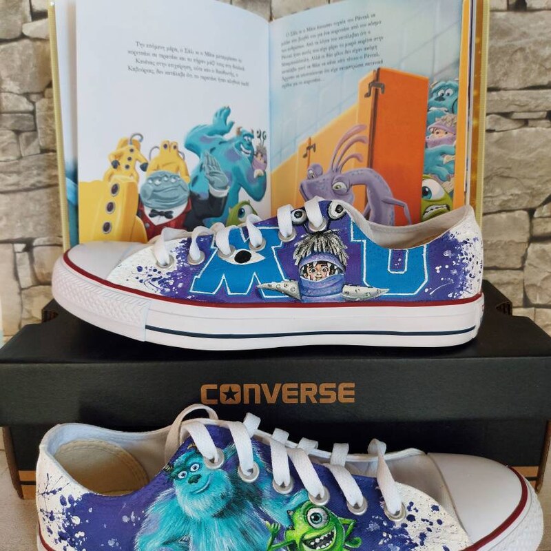 Monster Inc Shoes - Etsy