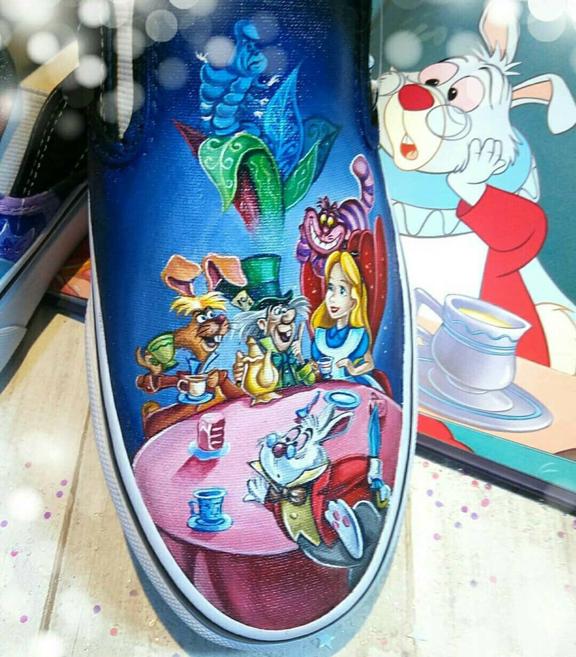 Alice in Wonderland,disney Shoes,custom Vans Shoes,disney Wedding Shoes ...