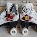Hand-painted Galaxy Quad Skates: Custom Abstract Roller Skates - Etsy