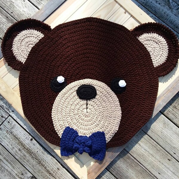 Bear Rug Nursery - Etsy