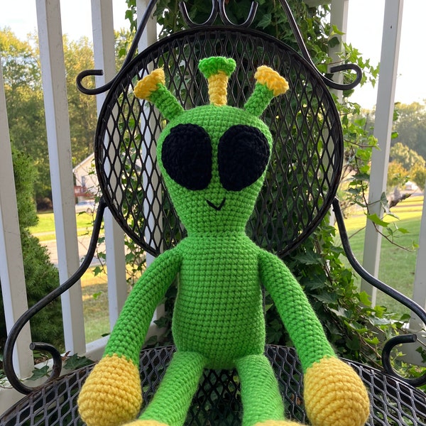 Stuffed Alien - Etsy