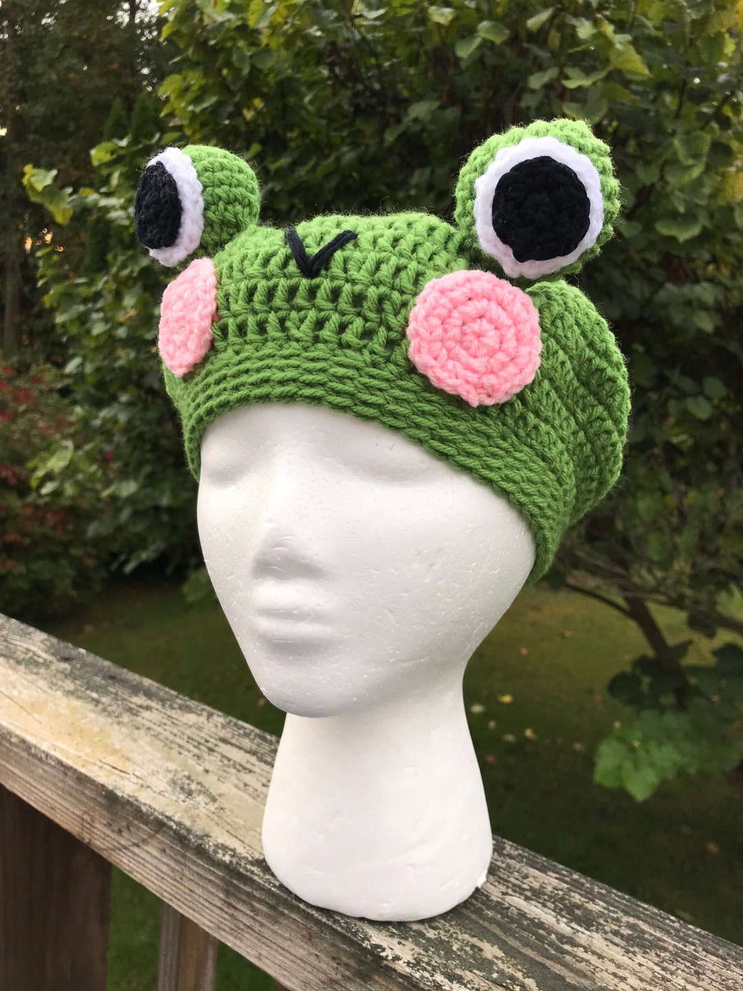FROG BERET HAT / Froggy Beret / Green Froggy Beret / Frog Hat / Beret ...