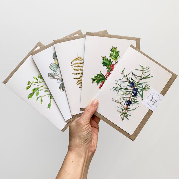Botanical Cards - Etsy UK