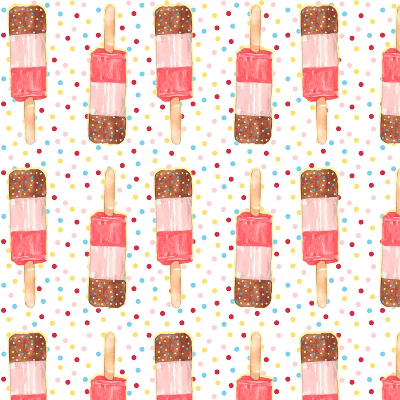 Lollipop Gift Wrap Fab Ice Lolly Summer Fun Wrapping - Etsy Ireland
