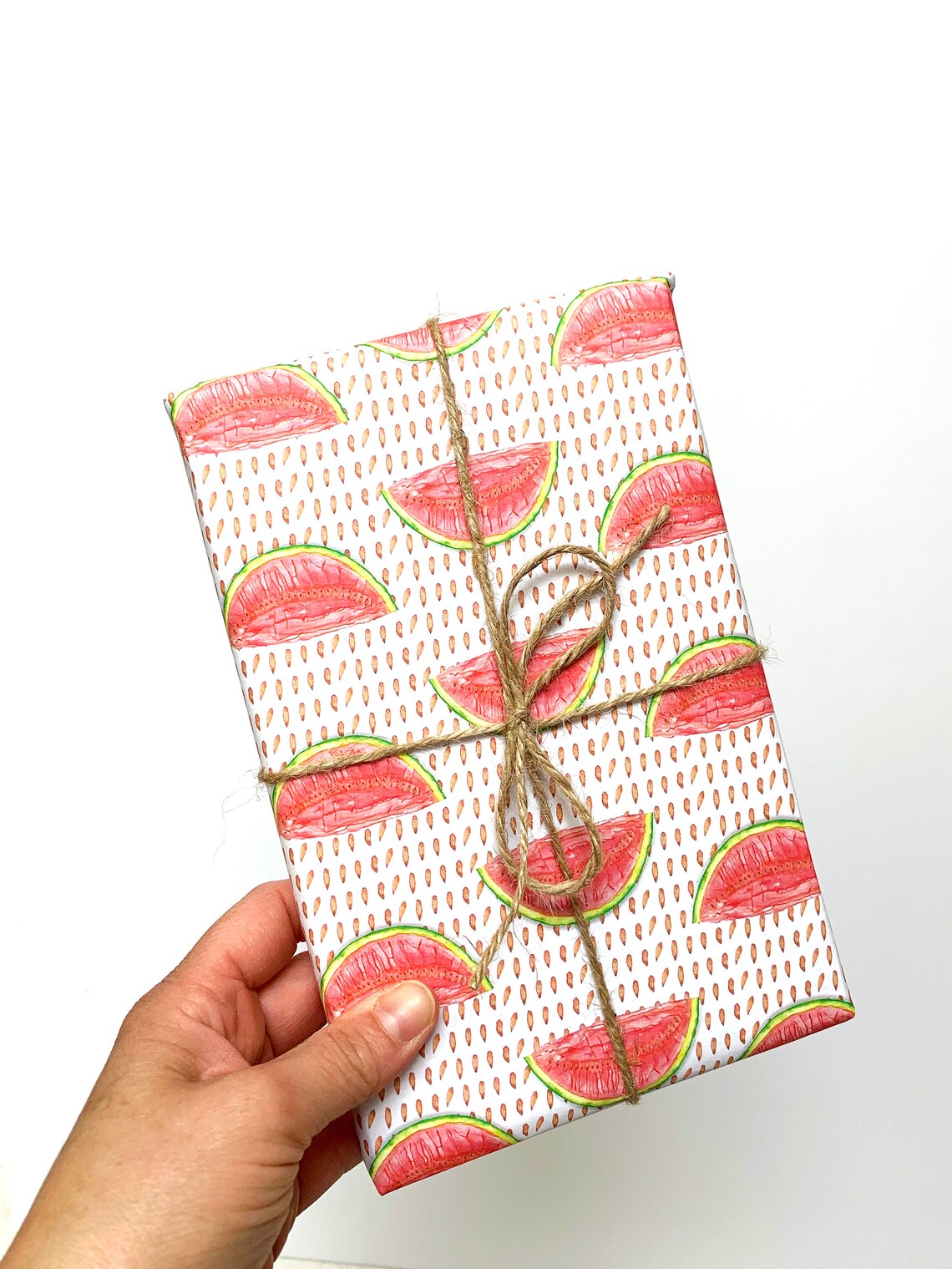 Watermelon Gift Wrap, Seeds, Fruit, Foodie, Summer, Fun, Wrapping Paper ...