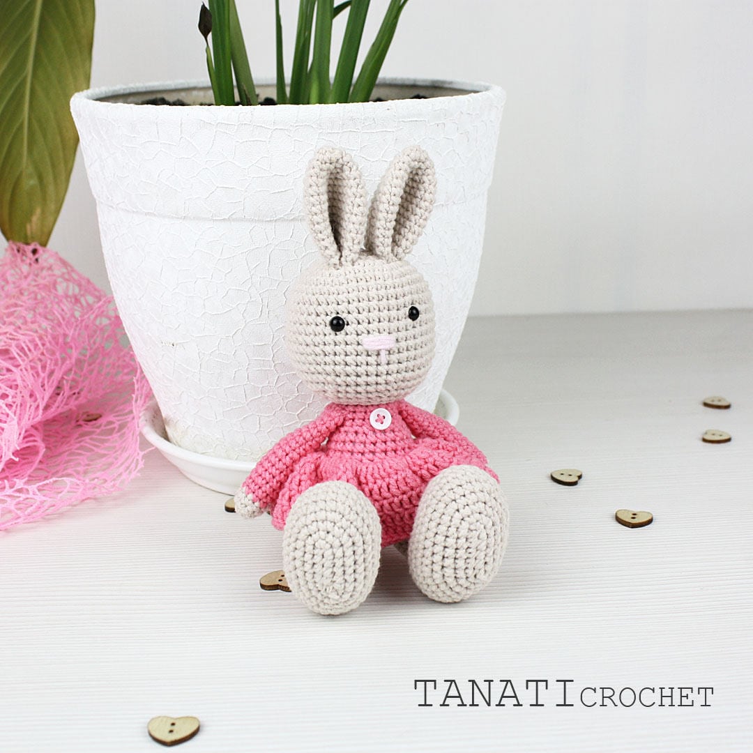 Crochet Pattern BUNNY (tutorial PDF File) - Etsy UK
