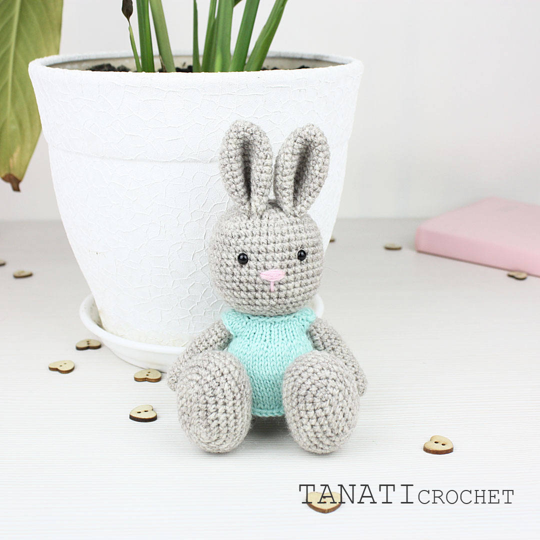 Crochet Pattern BUNNY (tutorial PDF File) - Etsy UK