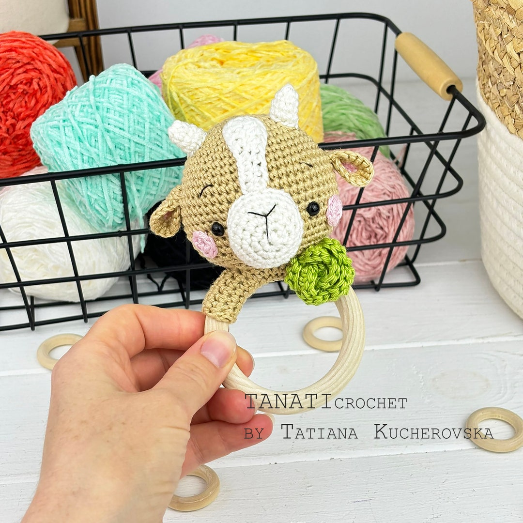 Crochet Pattern Goat/goat Rattle/baby Rattle (tutorial, PDF File) - Etsy