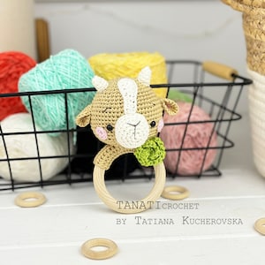 Crochet Pattern Goat/goat Rattle/baby Rattle (tutorial, PDF File) - Etsy