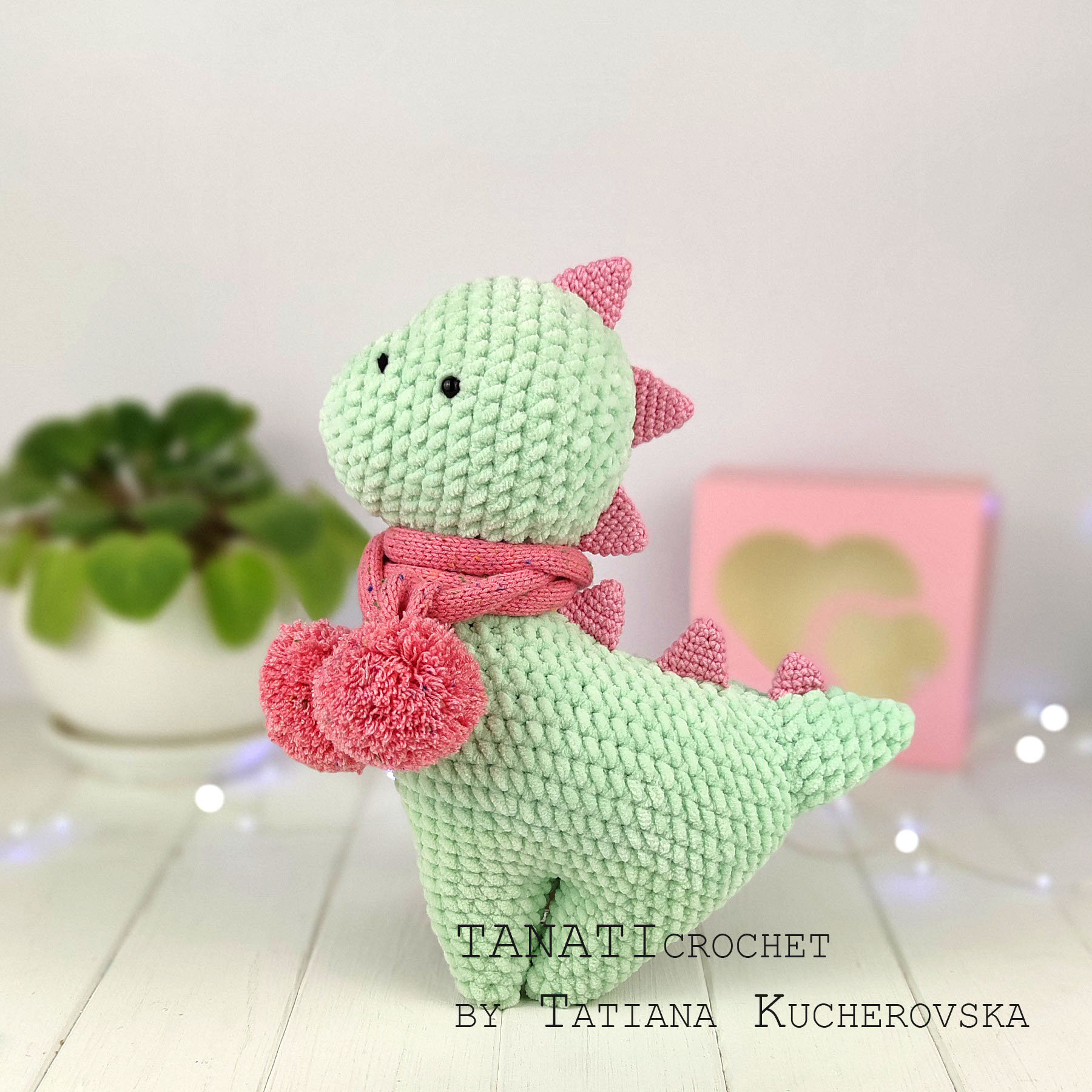 Crochet Pattern plush DINO tutorial PDF File - Etsy