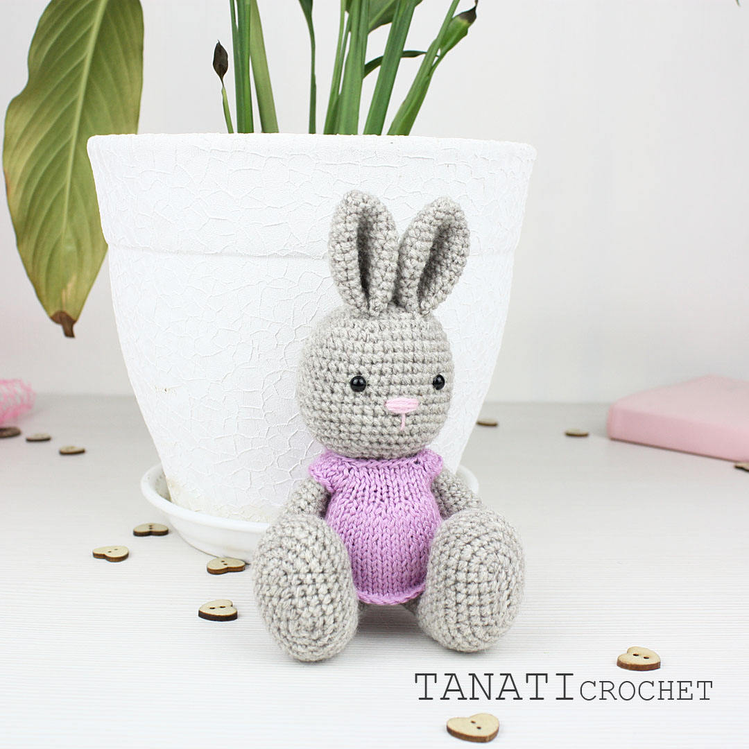 Crochet Pattern BUNNY (tutorial PDF File) - Etsy UK