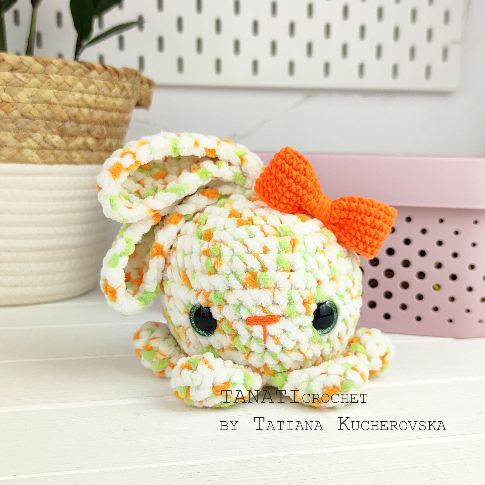 Octobunny/kawaii Crochet Pattern/amigurumi Crochet Pattern (tutorial ...