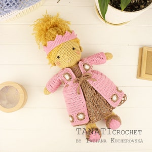 CROCHET PATTERN “waldorf Doll-princess Сlothes” (tutorial, PDF File ...