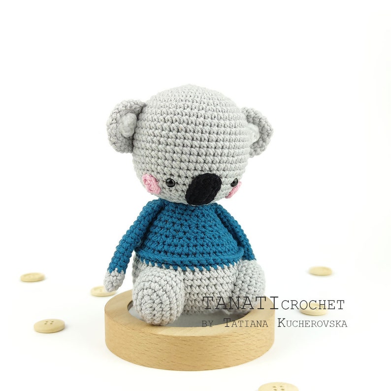 Koala Crochet Pattern/hatching Bag/amigurumi Crochet Pattern - Etsy