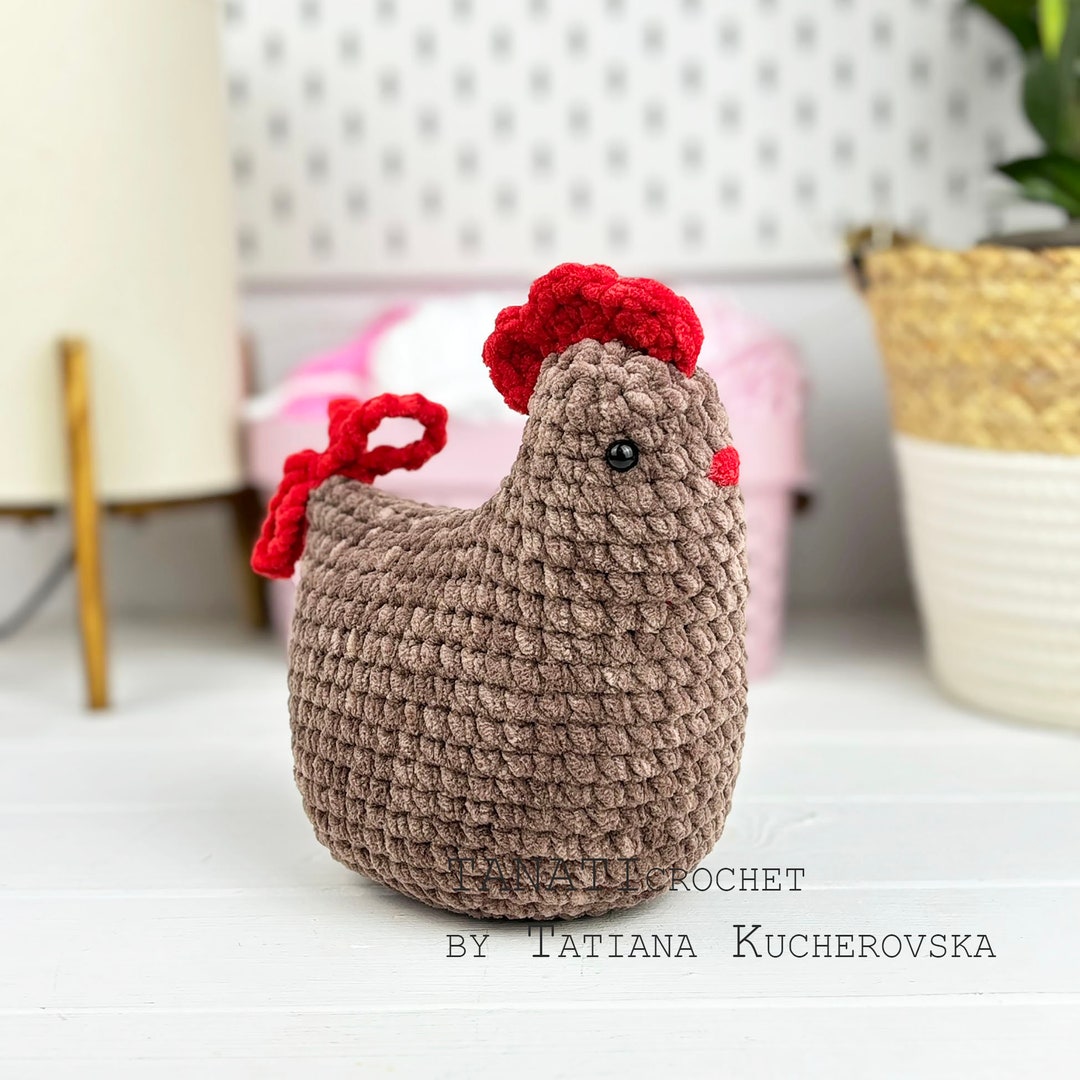 Chicken Crochet Pattern/easter Pattern/chicken Pattern (tutorial, PDF ...