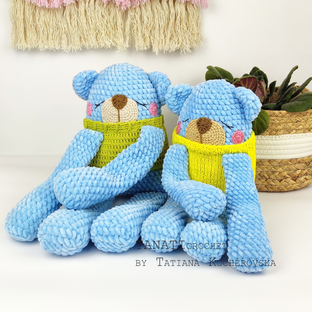 Bear Crochet Pattern/plush Toy (tutorial, PDF File) - Etsy