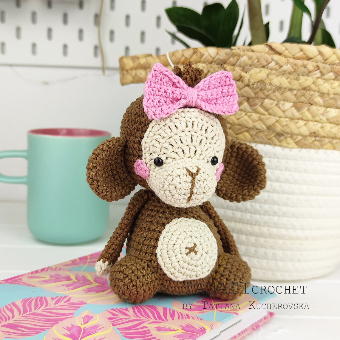 Monkey Crochet Pattern/hatching Bag/amigurumi Crochet Pattern - Etsy