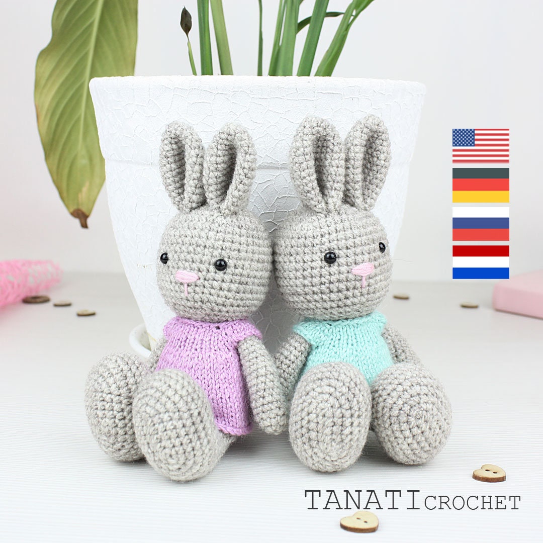Crochet Pattern BUNNY (tutorial PDF File) - Etsy