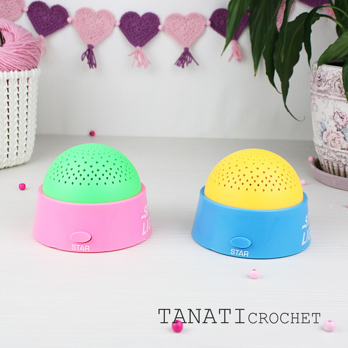 Crochet Pattern - Night Light Unicorn/projector Star - Etsy
