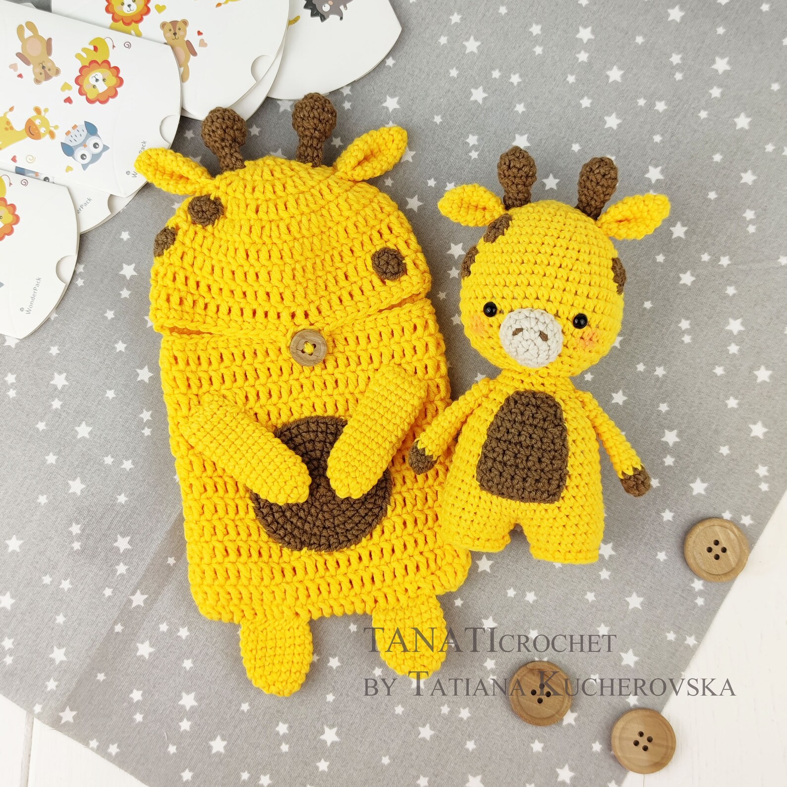 Hatching Giraffe/sleeping Bag/toy Giraffe/crochet PATTERN (tutorial ...