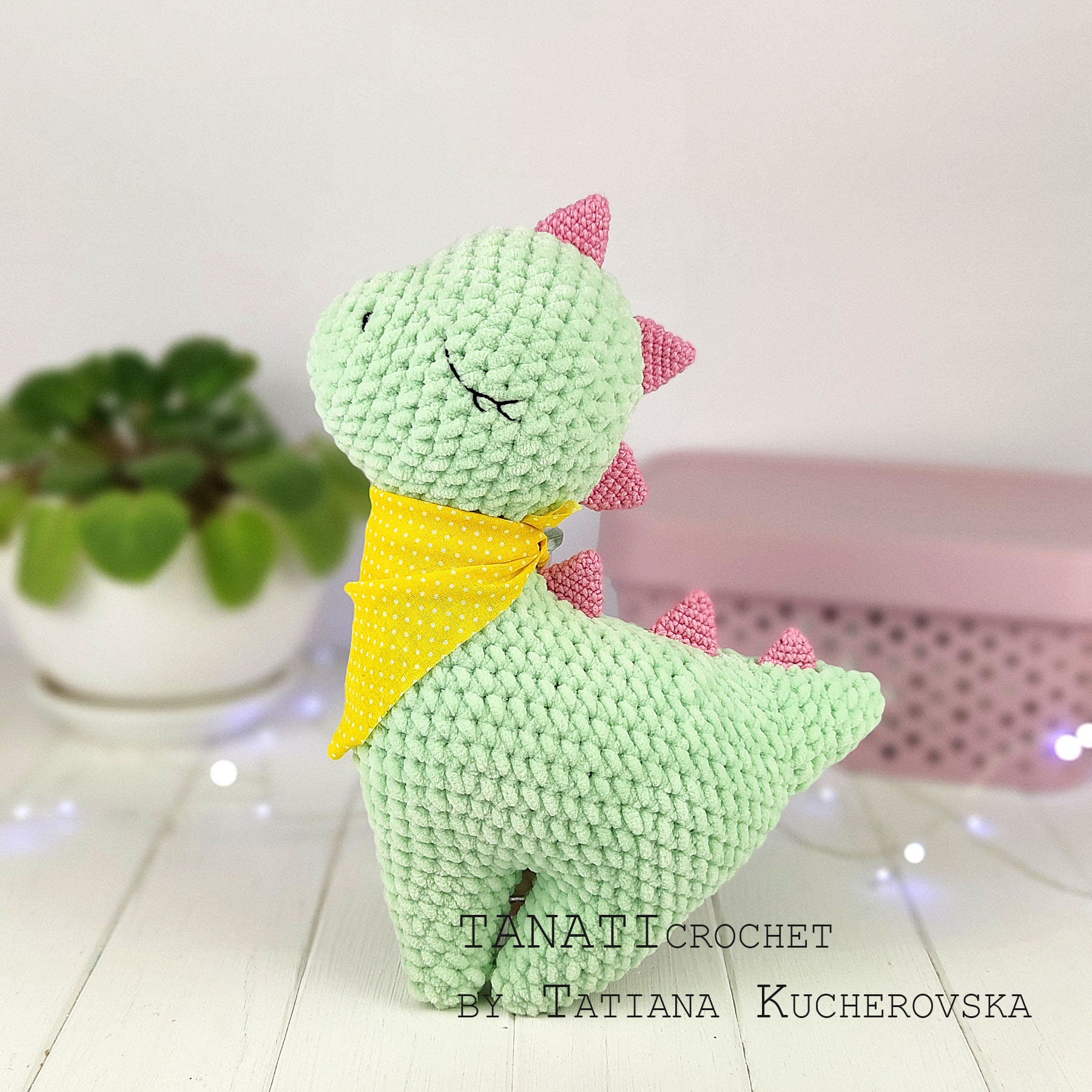 Crochet Pattern plush DINO tutorial PDF File - Etsy