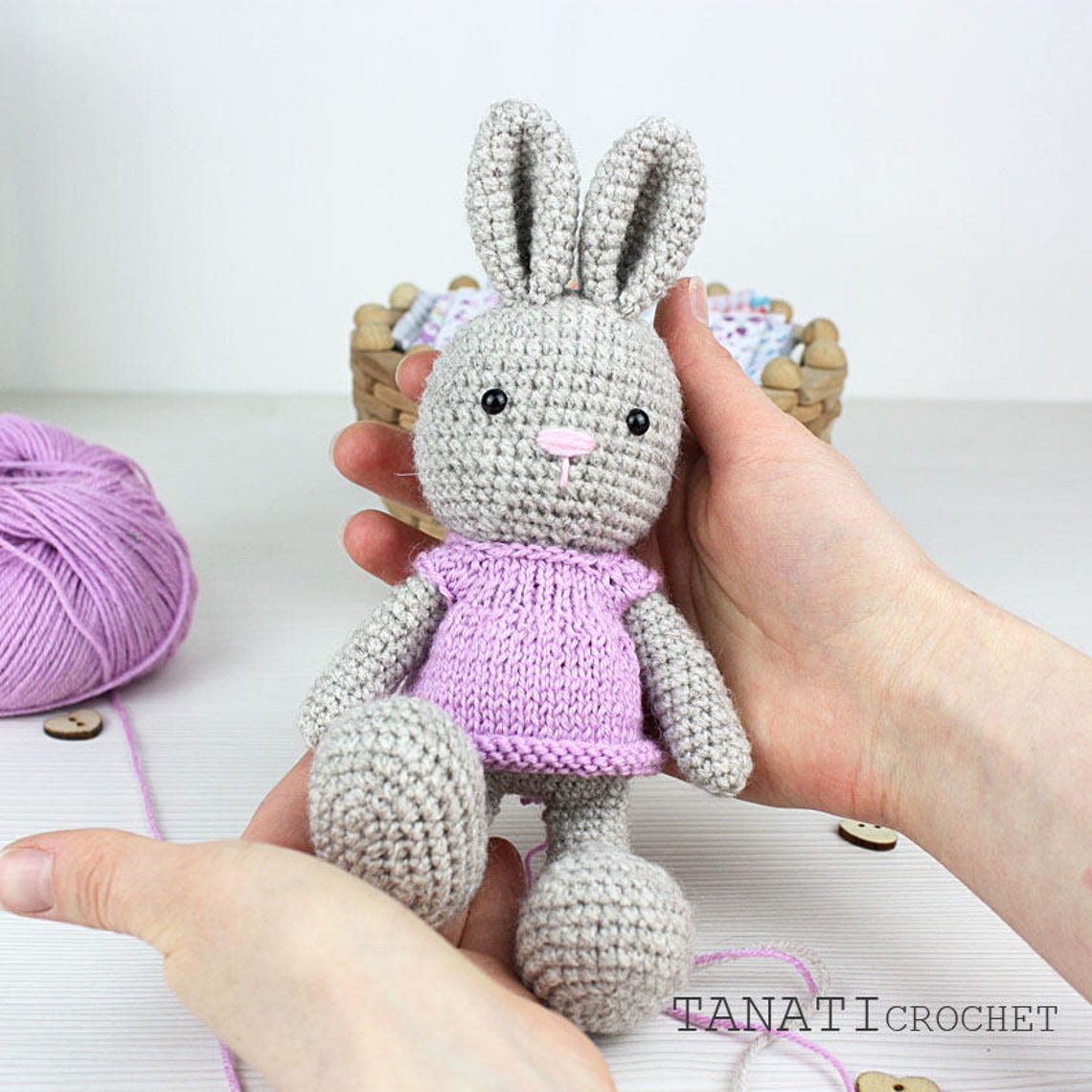 Crochet Pattern BUNNY (tutorial PDF File) - Etsy UK