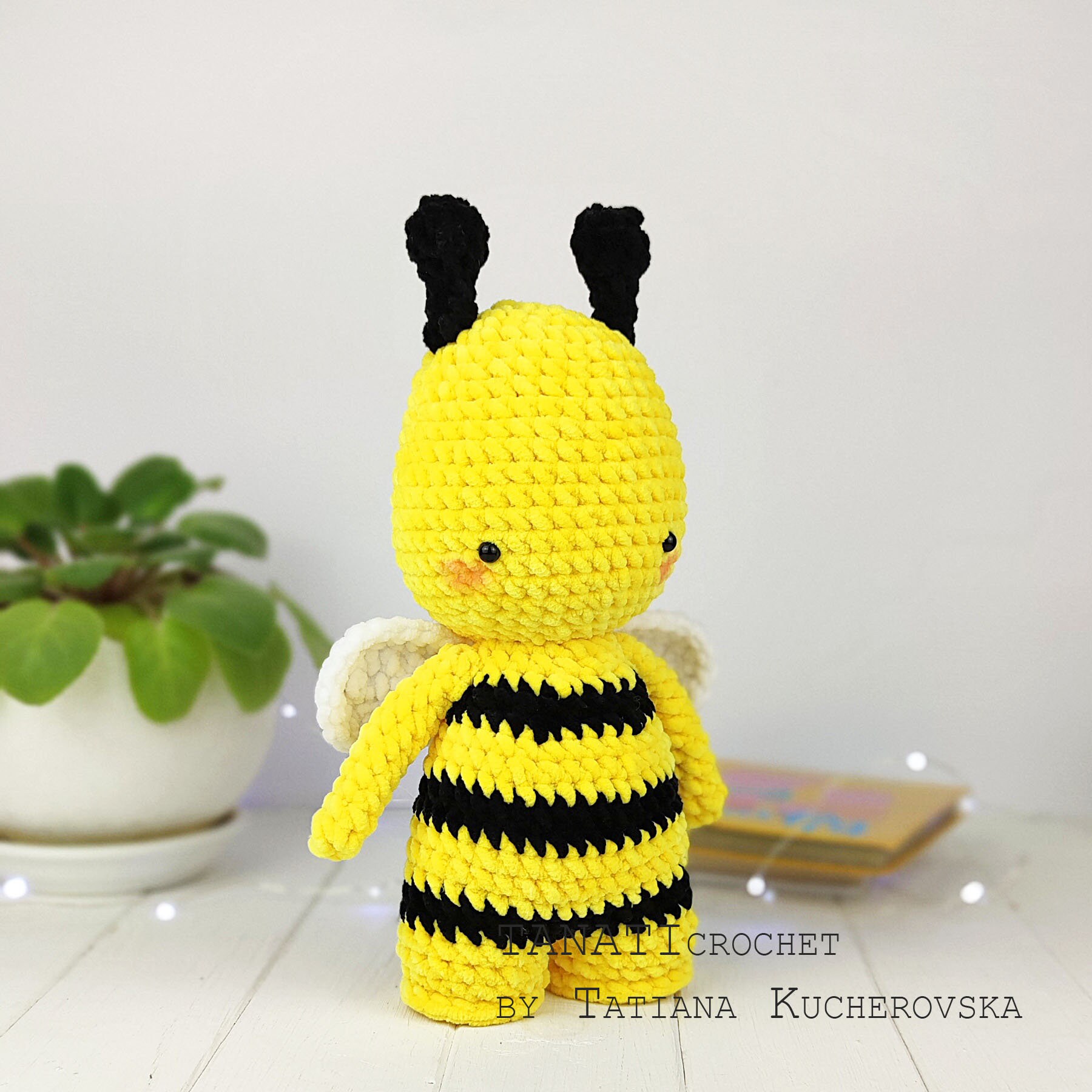 CROCHET PATTERN “mini Bee” (tutorial, PDF File) - Etsy UK