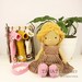 CROCHET PATTERN “waldorf Doll-princess Сlothes” (tutorial, PDF File ...