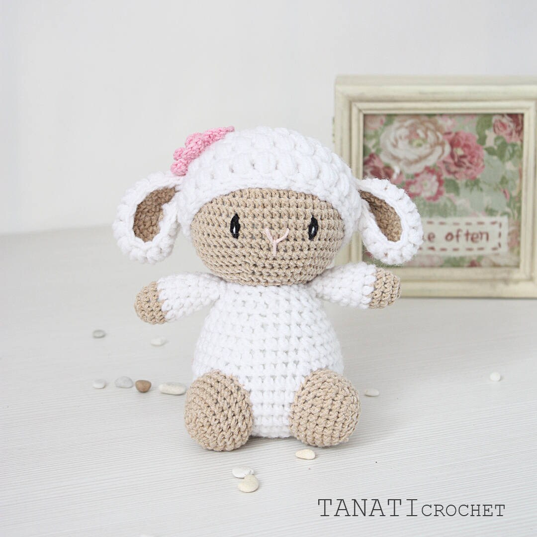 Crochet Sheep Toy Pattern, Amigurumi Lamb (PDF Tutorial) - Etsy