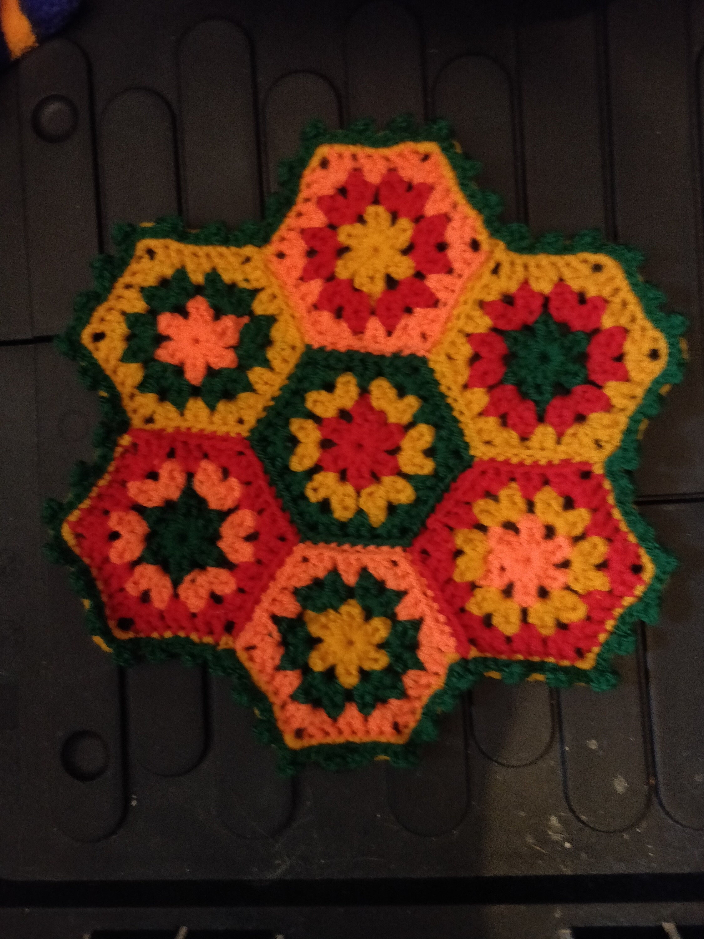 Hexagonal Table Mat - Etsy