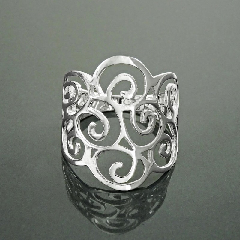 Filigree Wrap Ring - Etsy