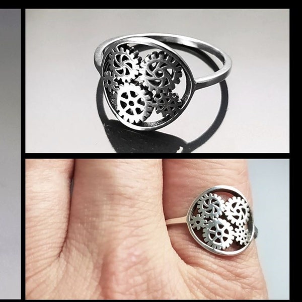Mechanical Ring - Etsy